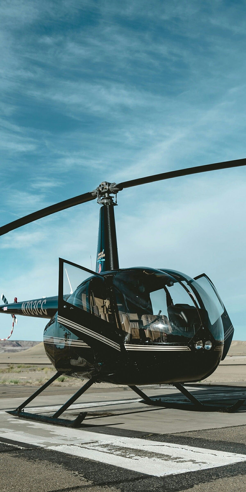 Helicopter transfer – The Circular Clique
